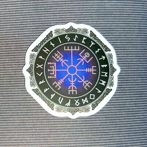 Hand Crafted | Wall Decor | Heritage Old Norse God Rune Ancient Writing ...